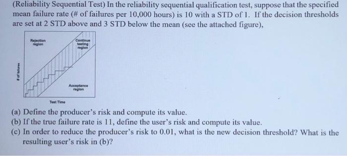 (Reliability Sequential Test) In the reliability | Chegg.com