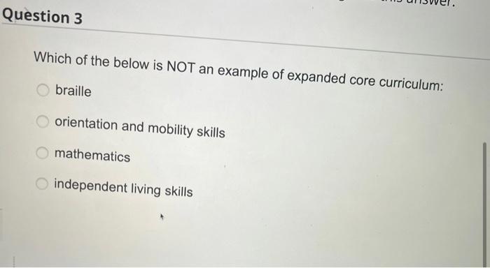 Solved Please give an example of a visual accommodation. Be | Chegg.com
