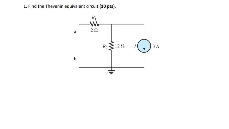 Solved Find the Thevenin equivalent circuit (10 pts). | Chegg.com Solved Find the Thevenin equivalent circuit (10 pts). | Chegg.com