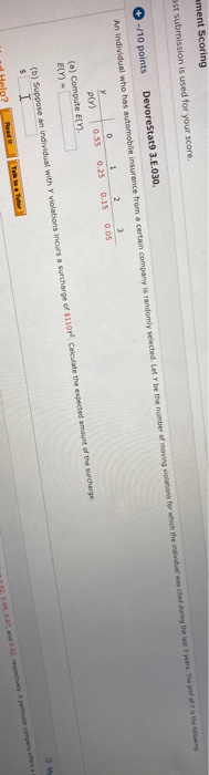Solved ament Scoring ast submission is used for your score. | Chegg.com