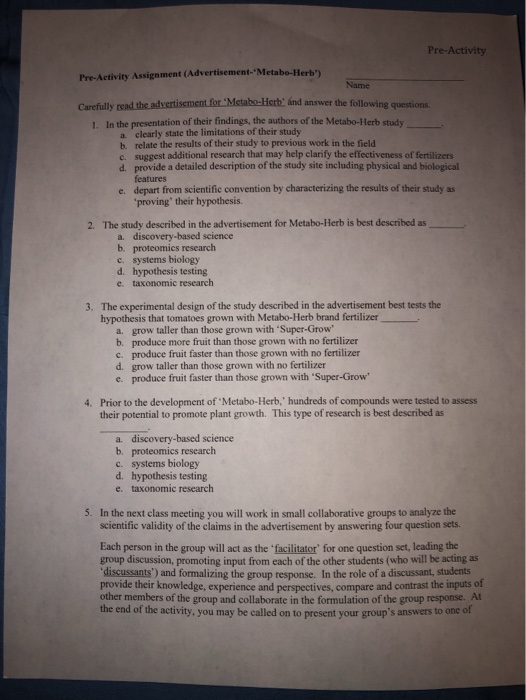 Solved Pre Activity Pre Activity Assignment Chegg solved-pre-activity-pre-activity-assignment-chegg
