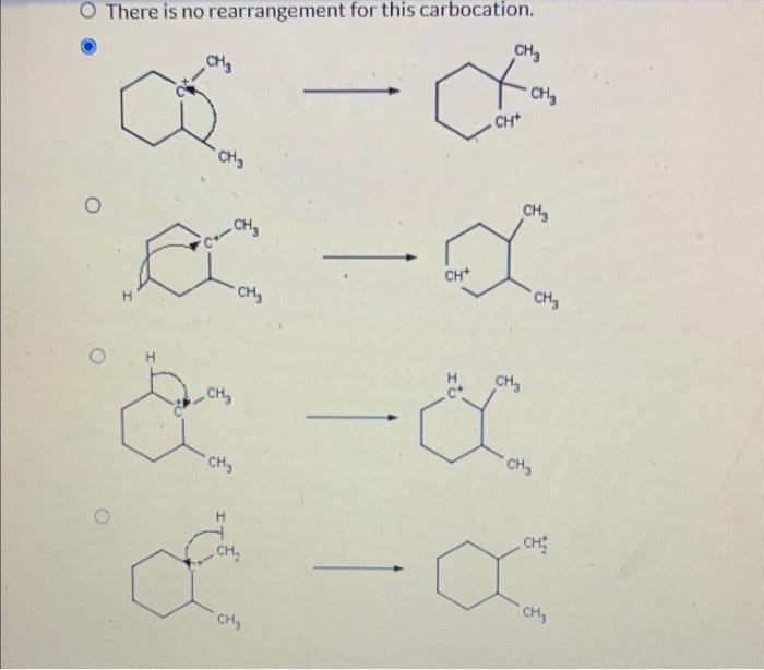 Solved For the following carbocation determine if it is | Chegg.com