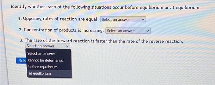 Solved Identify whether each of the following situations | Chegg.com