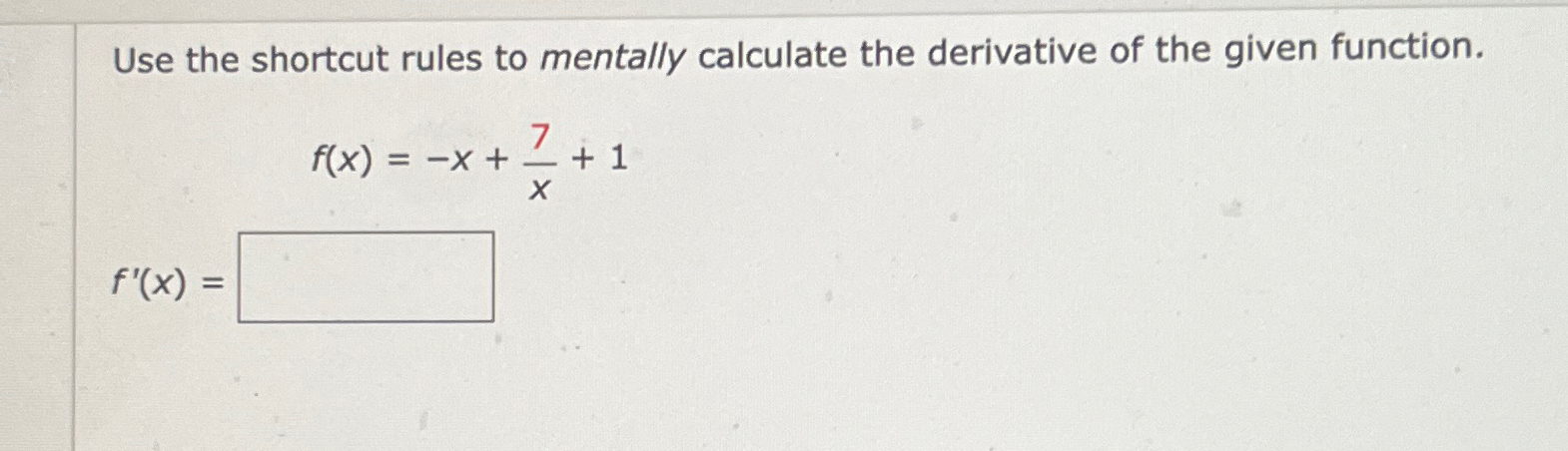 Solved Use the shortcut rules to mentally calculate the | Chegg.com