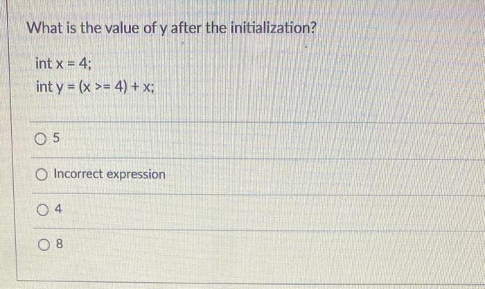 Solved What are the values of variables a, b and c after the | Chegg.com
