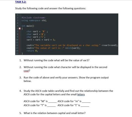 Solved TASK 2 (total 20 marks): The sizeof operator can be | Chegg.com