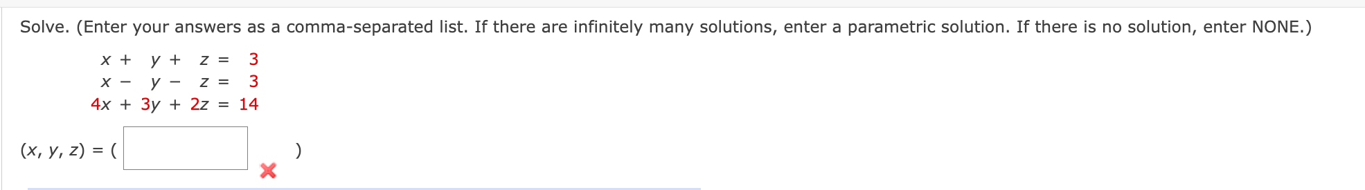 Solved Solve. (Enter your answers as a comma-separated list. | Chegg.com