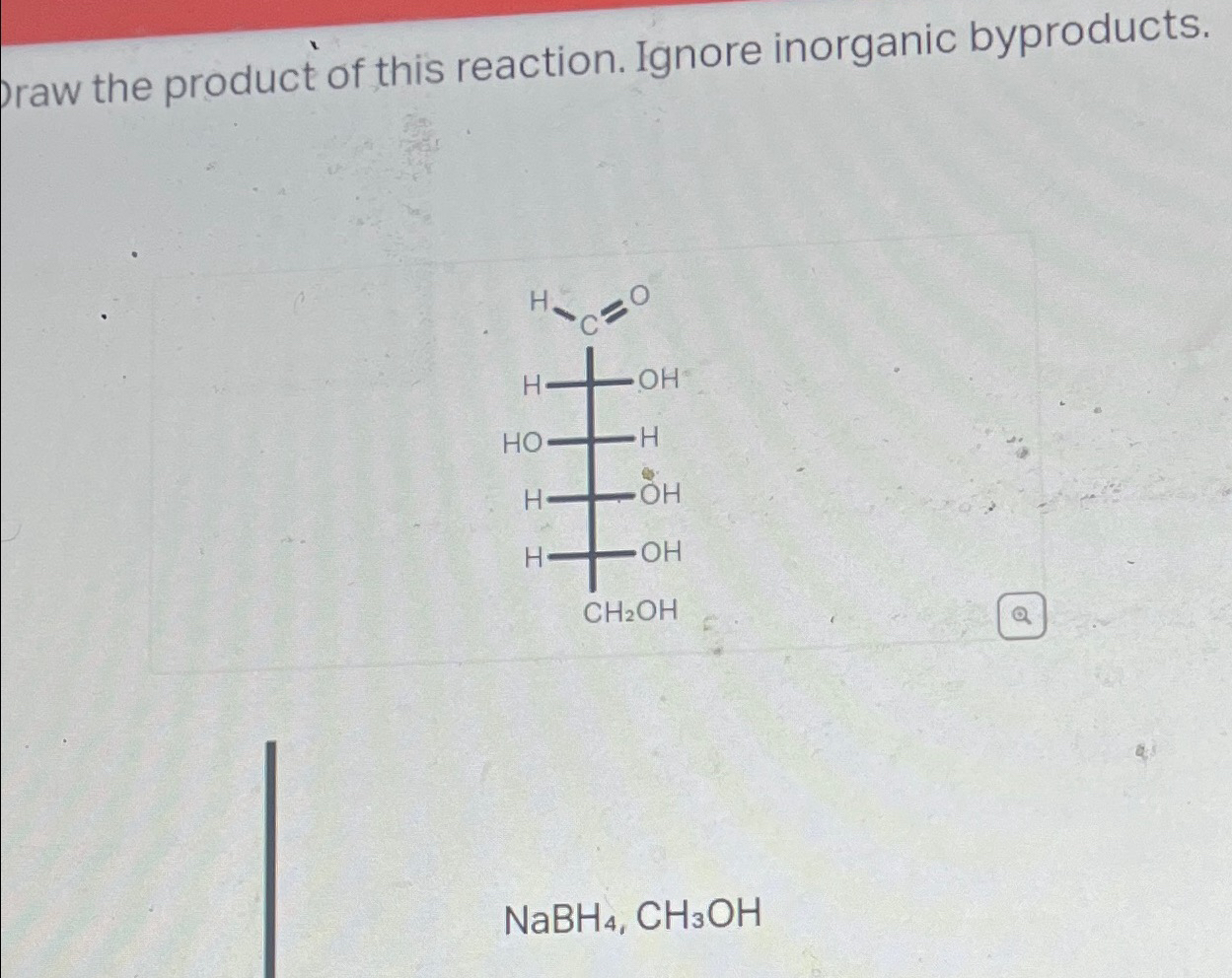 Solved Draw the product of this reaction. Ignore | Chegg.com