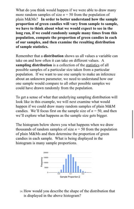 Solved What do you think would happen if we were able to | Chegg.com