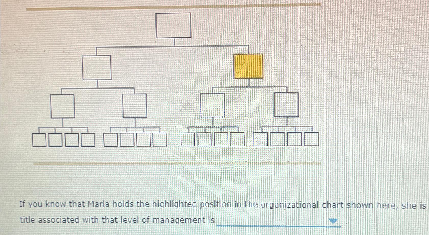 Solved If you know that Maria holds the highlighted position | Chegg.com