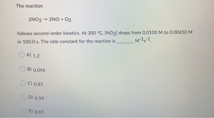 Solved Consider the decomposition of N2O4(e) into NO2(g): | Chegg.com