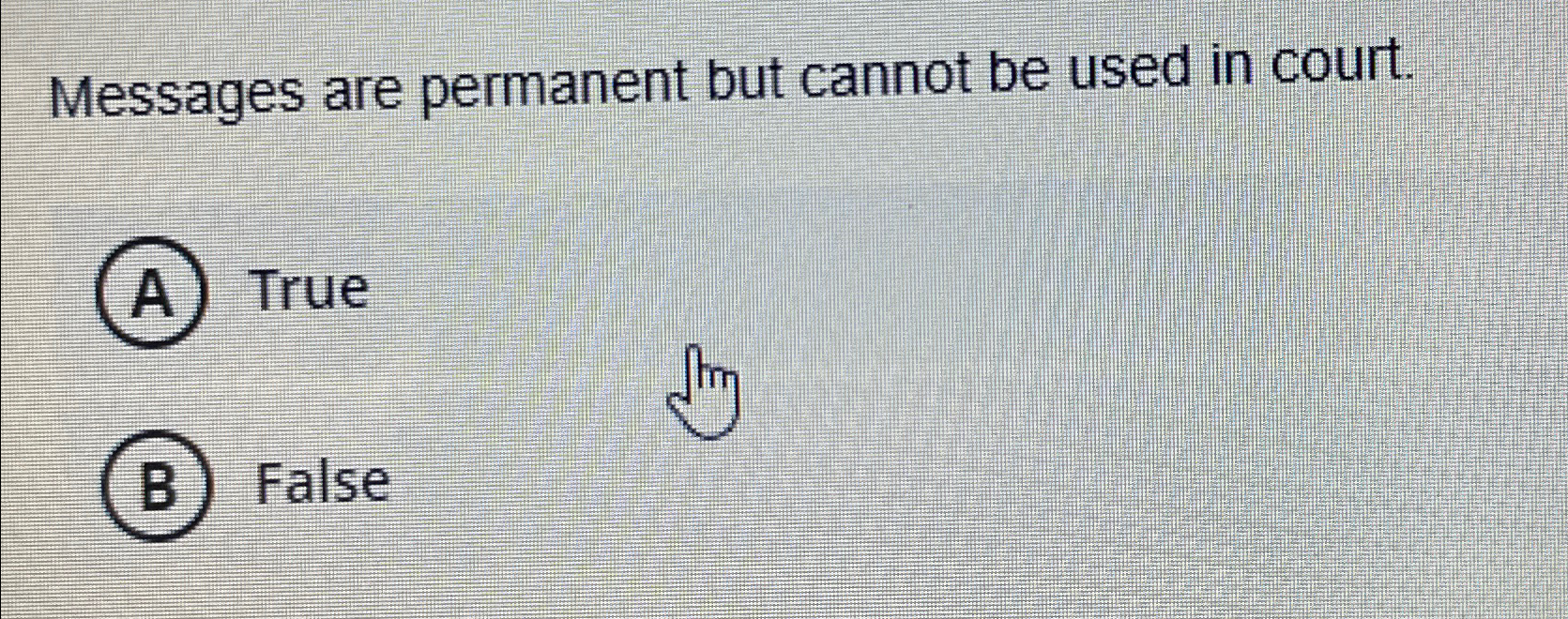 Solved Messages are permanent but cannot be used in | Chegg.com