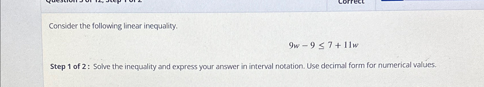 Solved Consider the following linear | Chegg.com