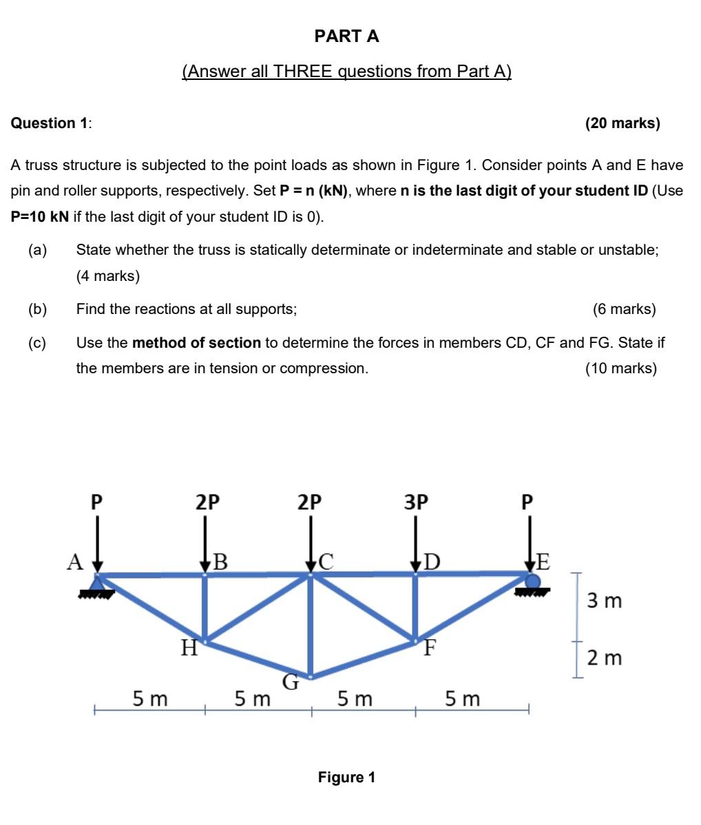 Solved PART A (Answer all THREE questions from Part A) | Chegg.com