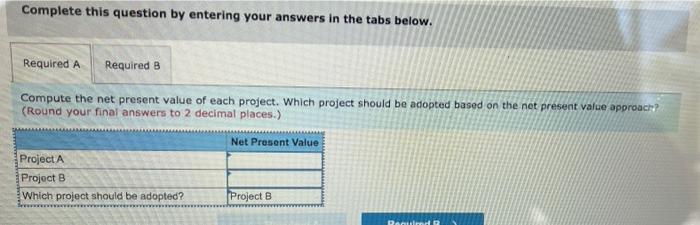 Solved Problem 10-19A (Algo) Using net present value and | Chegg.com