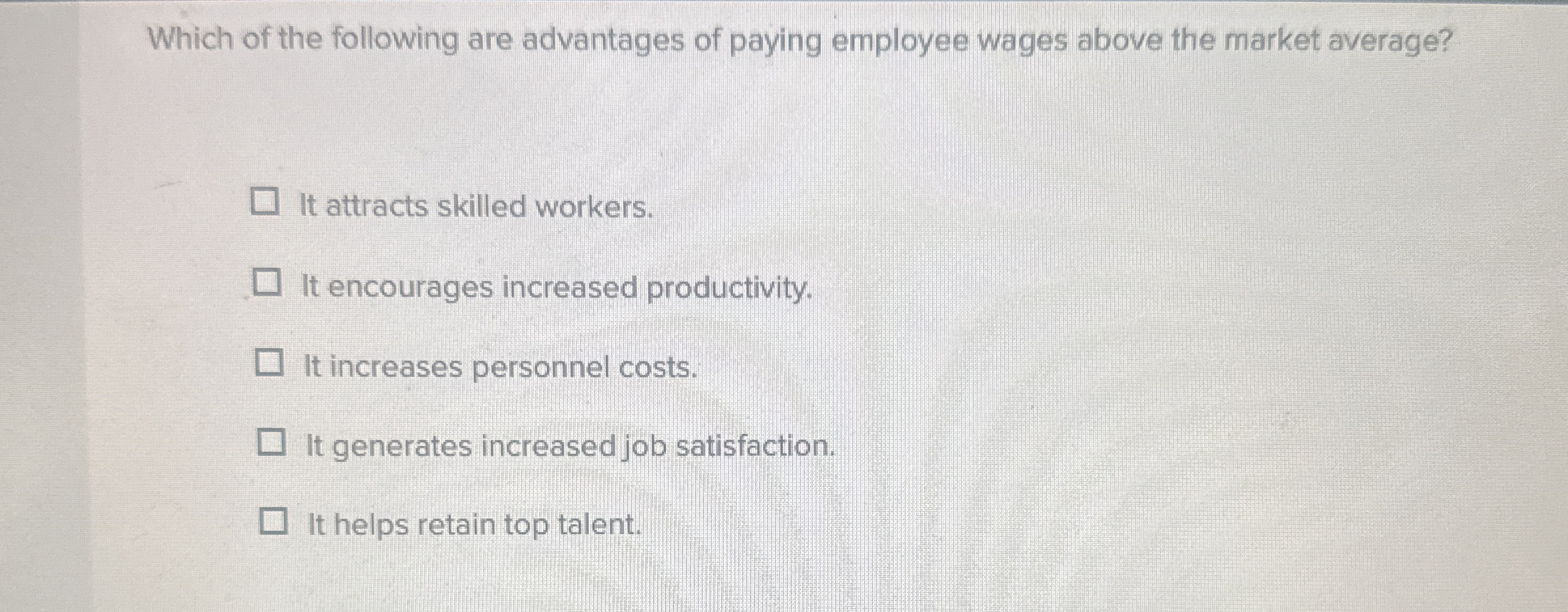 Solved Which of the following are advantages of paying | Chegg.com