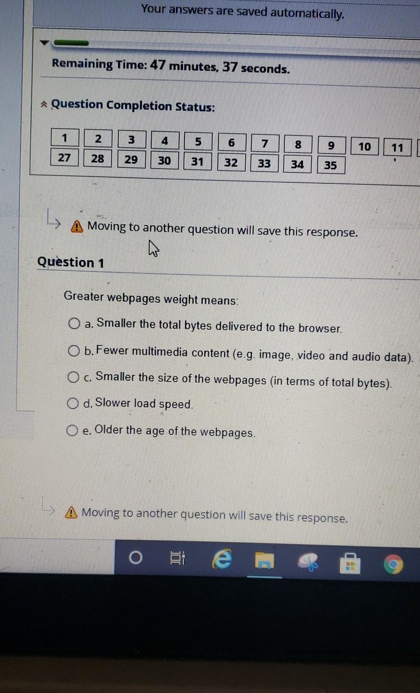 Solved Your answers are saved automatically. Remaining Time: | Chegg.com