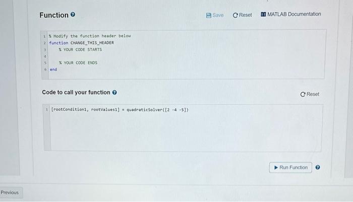 Solved M3: Programming Assignment Problem If a second order | Chegg.com