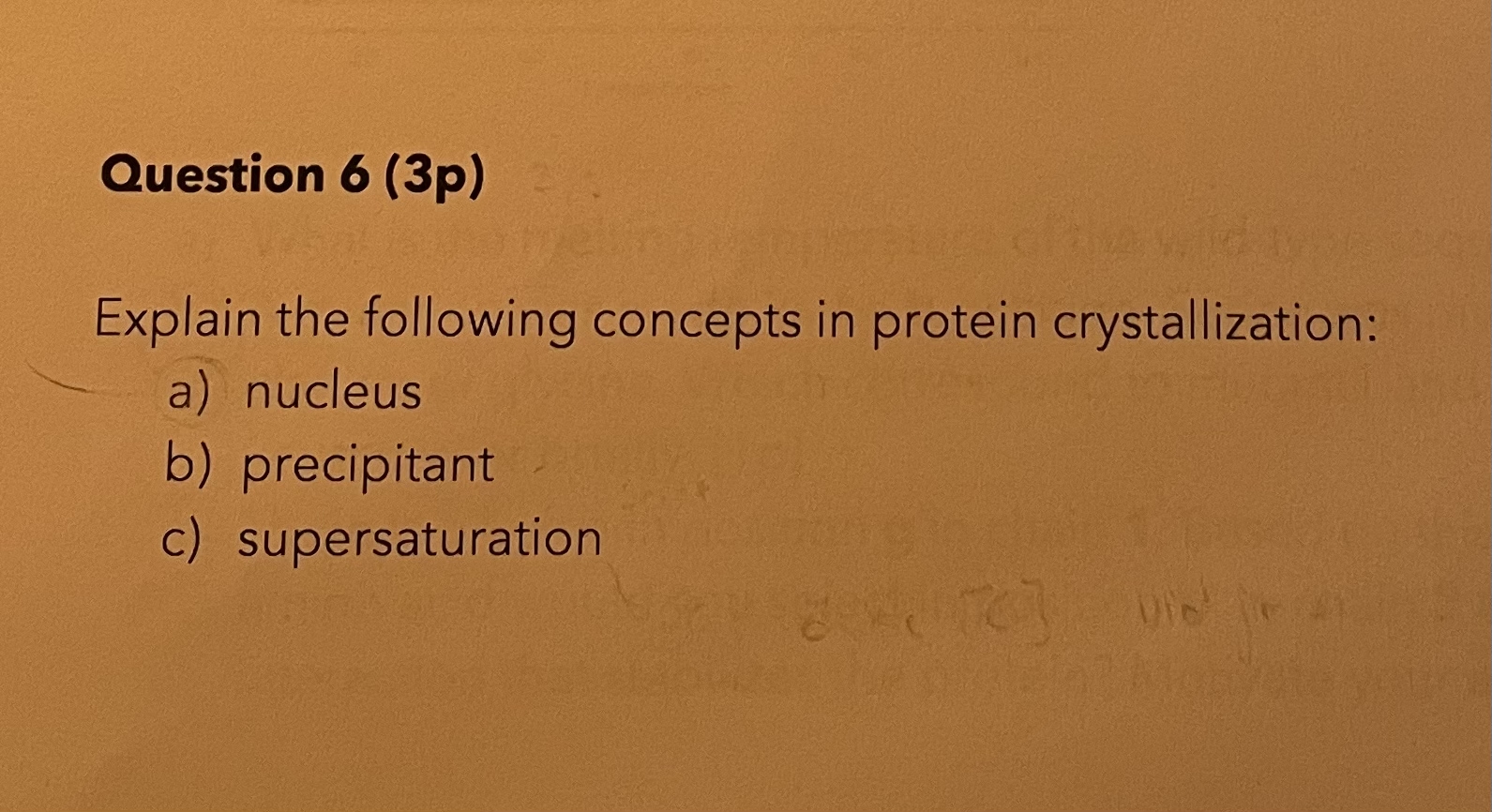 Solved Question 6 (3p)Explain the following concepts in | Chegg.com