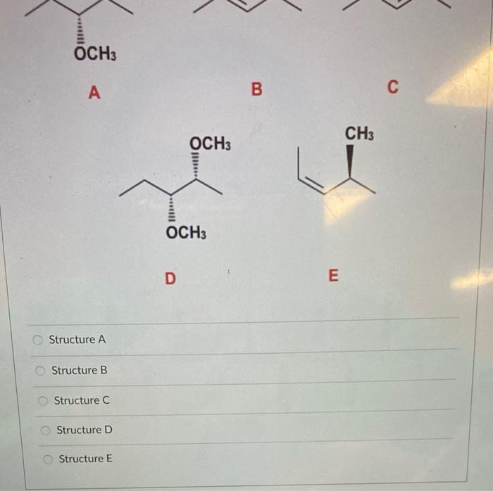 Solved For the following reaction, choose the major E2 | Chegg.com