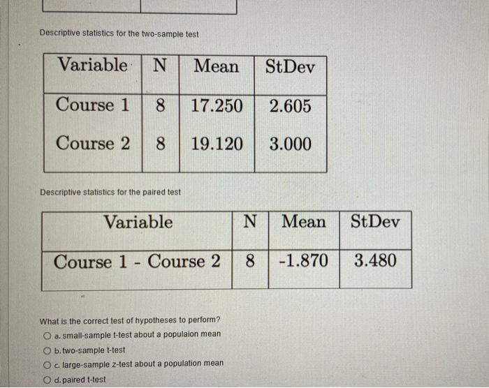 Solved Use the following setup tor questions 10-14: | Chegg.com