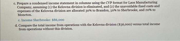Solved Calculate contribution margin and prepare incremental | Chegg.com