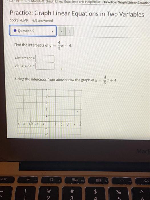 Solved Modulo 3: Graph Linear Equations and Inequalities | Chegg.com