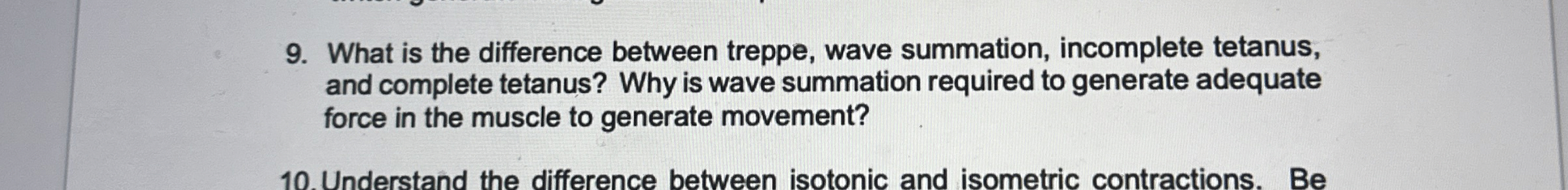 Solved What is the difference between treppe, wave | Chegg.com