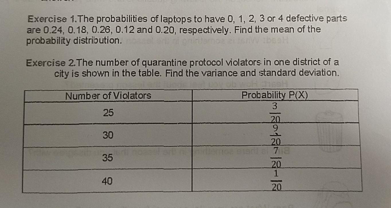 Solved Grade 11 statistics explain and show step by step on | Chegg.com