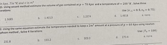 Solved Use the following data to solve Q1. and Q2.: The | Chegg.com