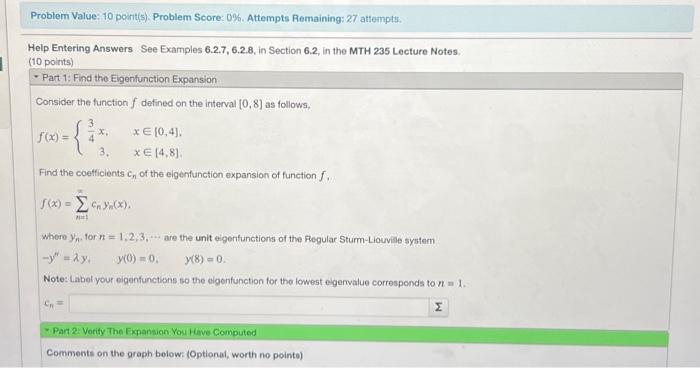 Solved Consider the function f defined on the interval [0,8] | Chegg.com