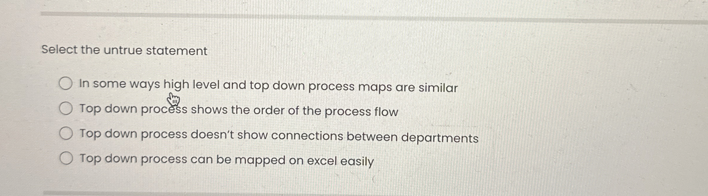 Solved Select the untrue statement In some ways high level | Chegg.com