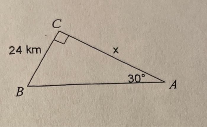 Solved Find the measure of each side indicated. Round to the | Chegg.com