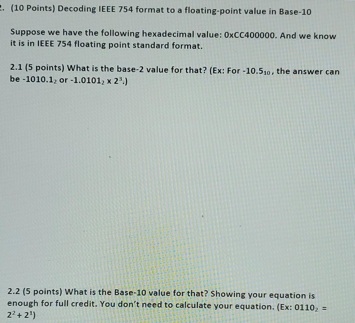 Solved Suppose We Have The Following Hexadecimal Value Chegg solved-suppose-we-have-the-following-hexadecimal-value-chegg