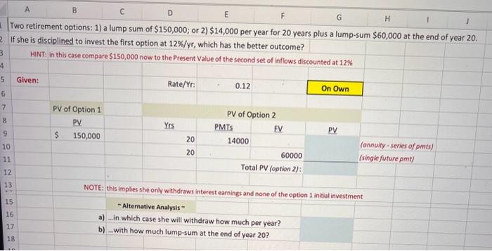 Solved complete the problemes using Excel formula | Chegg.com
