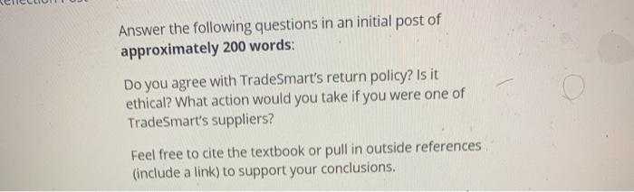 Solved Answer the following questions in an initial post of | Chegg.com
