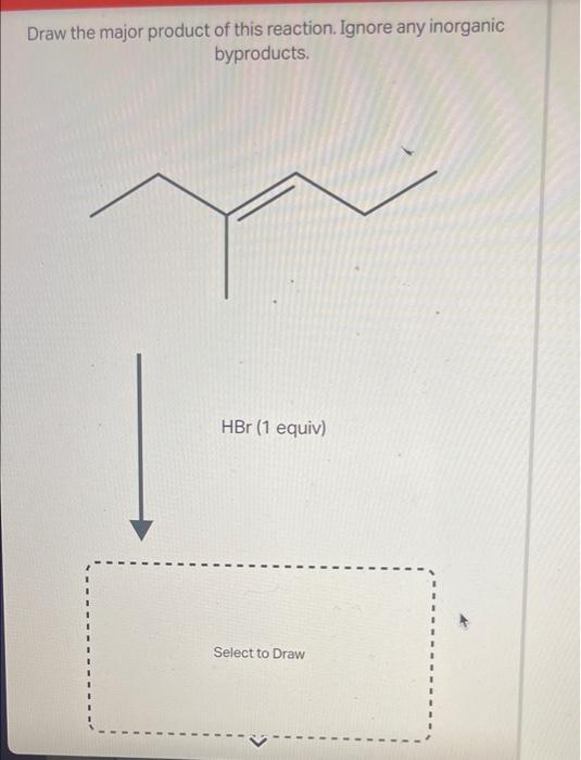 [Solved]: Draw the starting structure that would lead to th