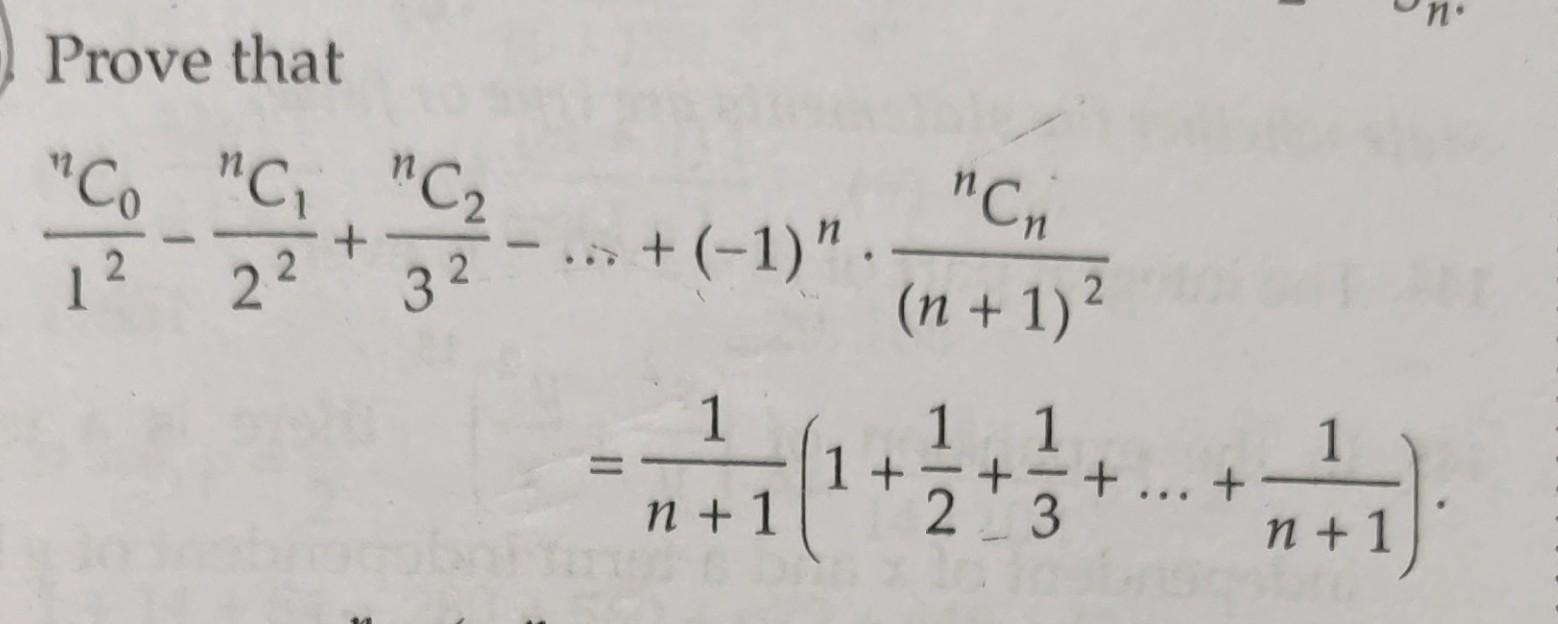 Solved Prove that | Chegg.com