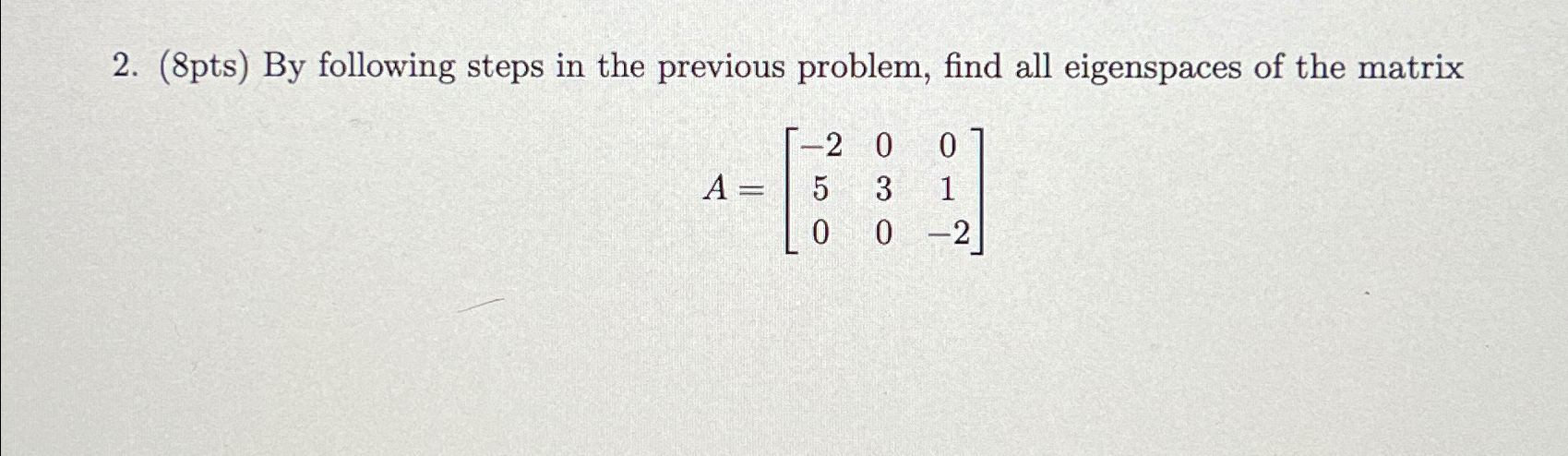 Solved (8pts) By following steps in the previous problem, | Chegg.com Solved (8pts) By following steps in the previous problem, | Chegg.com