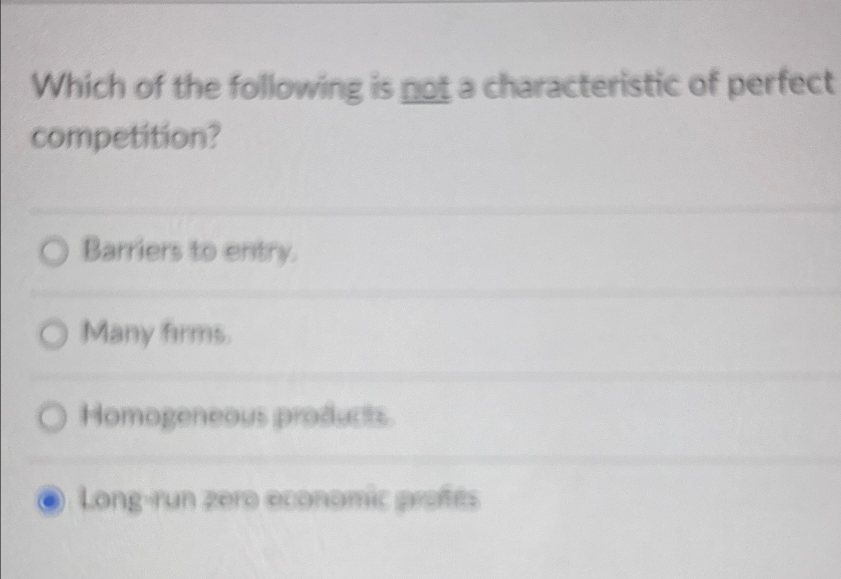 Solved Which of the following is not a characteristic of | Chegg.com