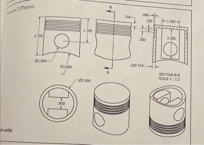 Solved How to do this drawing on autodesk inventor with | Chegg.com
