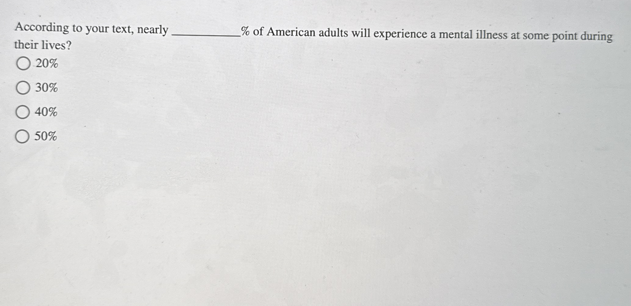 Solved According to your text, nearly their lives?% ﻿of | Chegg.com