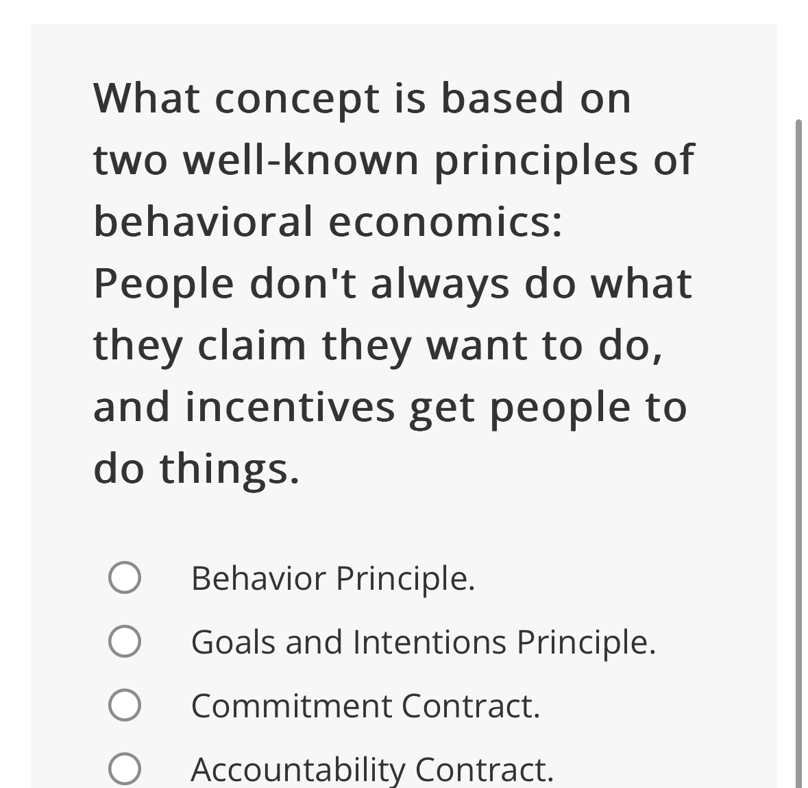 Solved What concept is based ontwo well-known principles | Chegg.com