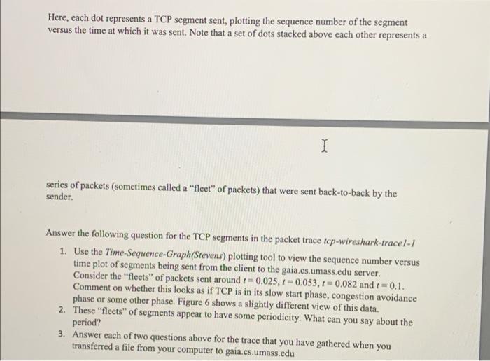 Solved TCP congestion control in action Let's now examine | Chegg.com