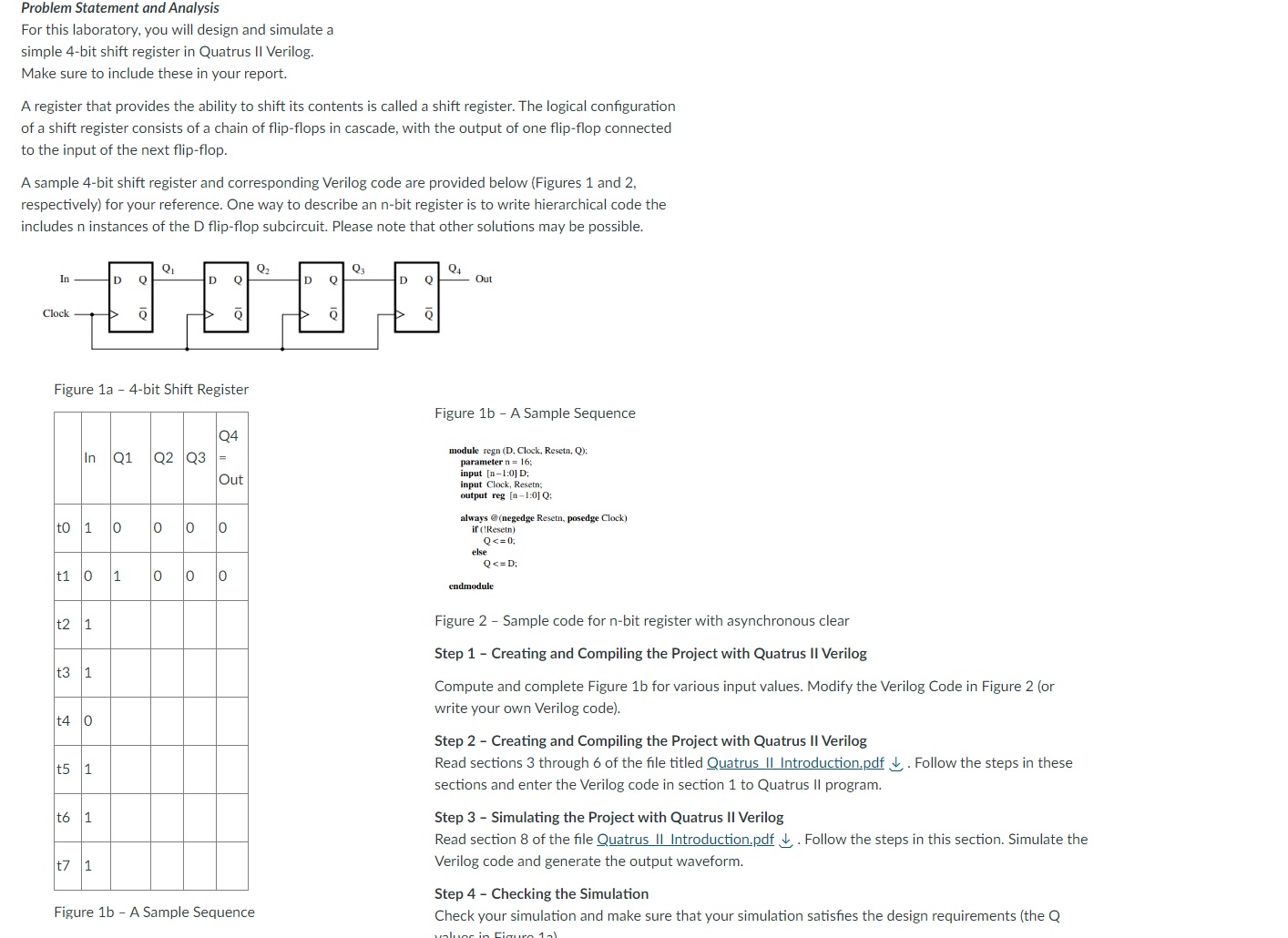 Solved For this laboratory, you will design and simulate | Chegg.com