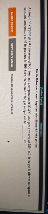 Solved [Review Toples (References Use the References to | Chegg.com