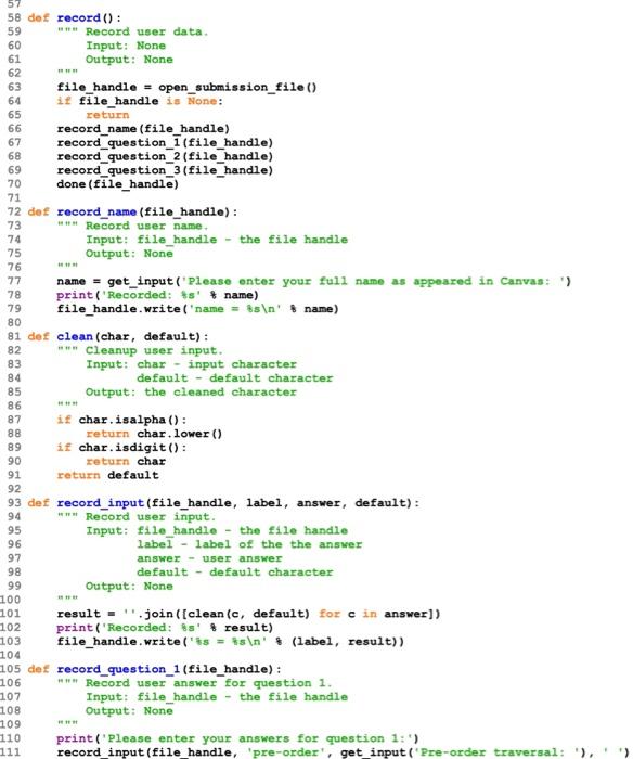 Solved 1. ( 9 points) Give the pre-order, in-order, and | Chegg.com