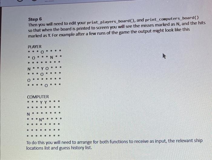Solved python prorgram: create a python program of the game | Chegg.com