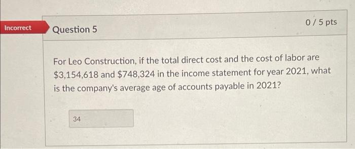 Solved Given the following Balance Sheets for Leo | Chegg.com