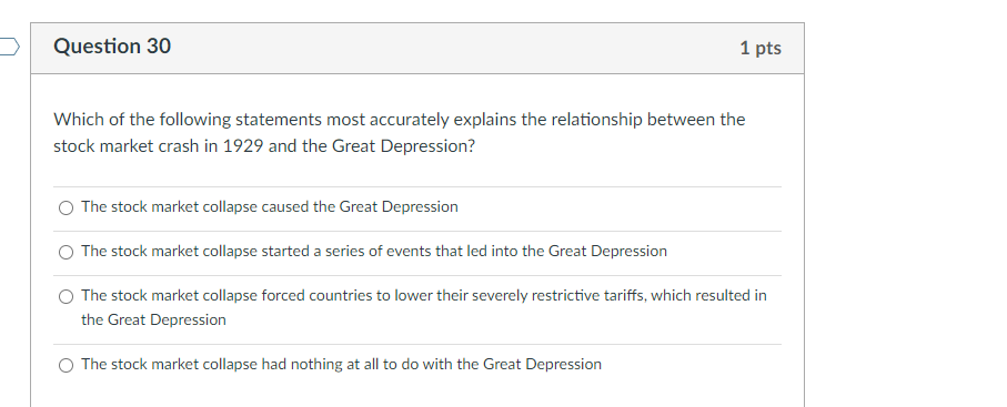 Solved Question 30Which of the following statements most | Chegg.com